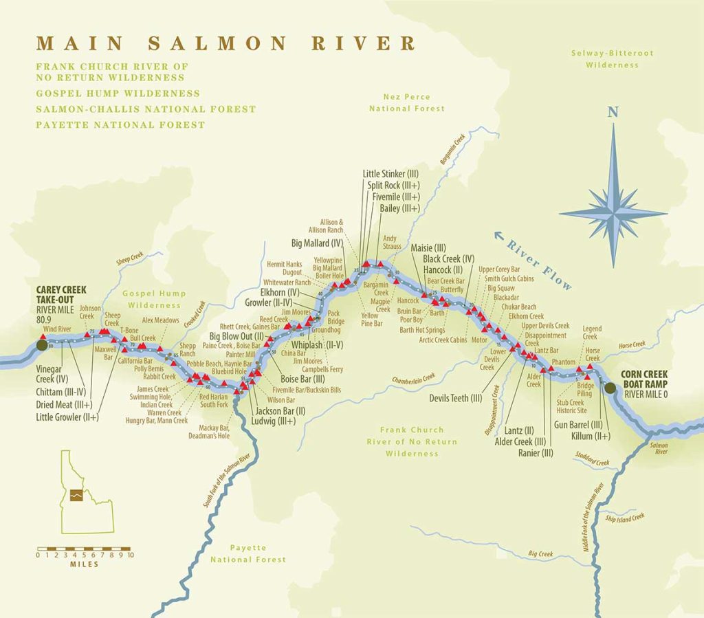 Main Salmon - River of No Return - Hughes River Expeditions